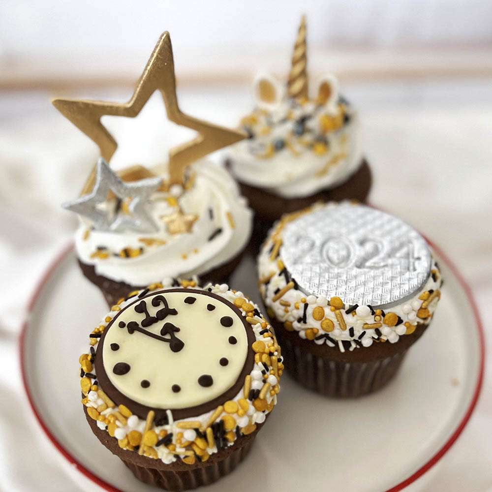 New Year's Annual Cupcakes - Pastries by Randolph